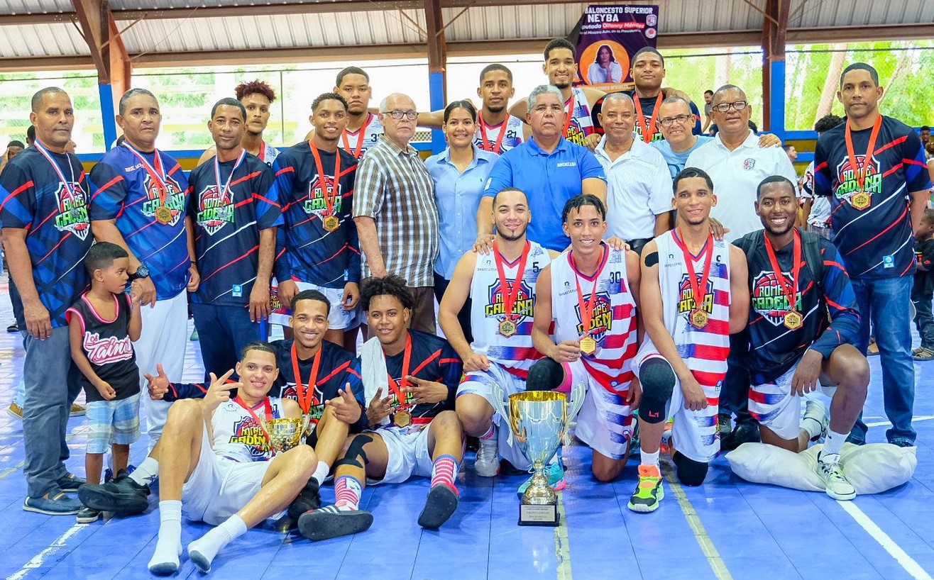 Barrio Rompe Cadenas campeón en Torneo de Baloncesto Superior de Neyba ...