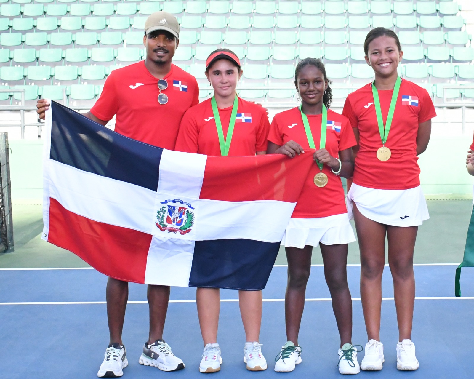 RD, campeona de la Competencia Final ITF-Cotecc U12 Por Equipos 2025 ...